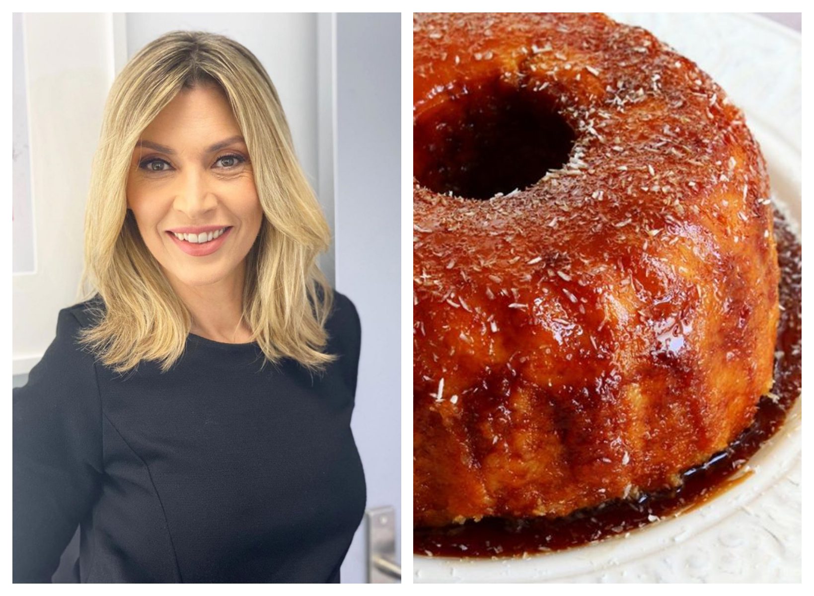 Pudim de ananás e coco receita da Clara de Sousa