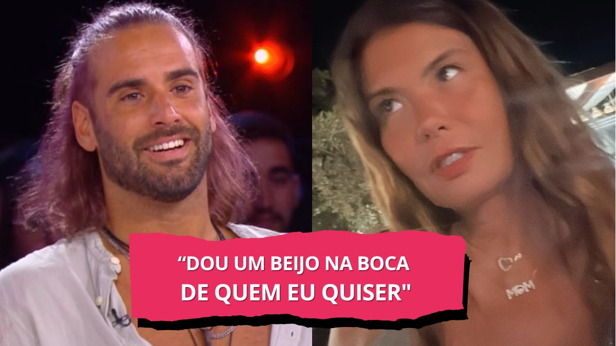 Gisela Serrano beija Diogo Marcelino na boca: "Dou um beijo na boca de ...